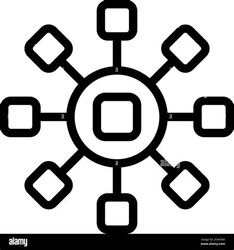 Star Integrity Scheme Icon Outline Vector Human Impact Value Help Making Stock Vector Image