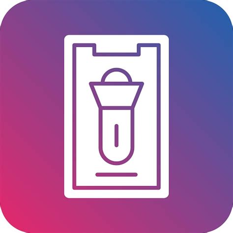 Premium Vector Vector Design Mobile Torch Icon Style
