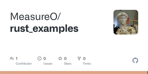 Github Measureo Rust Examples