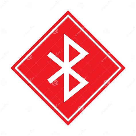 Bluetooth Technology Icon Network Connection Web Symbol Sharing Data For Mobile Computer