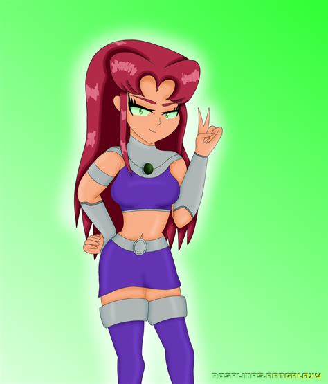 Starfire By Rosalinasartgalaxy On Newgrounds