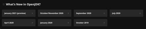 Preview Of January 2021 Openjdk Update Release Foojay