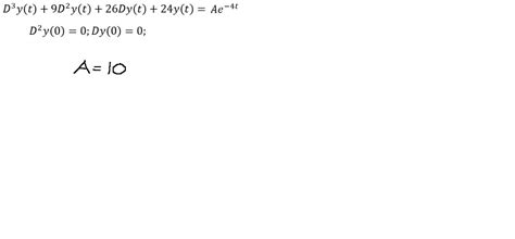 solved determine the total solution given the following