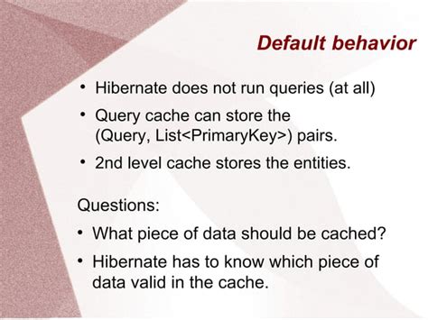 Hibernate Caching Ppt