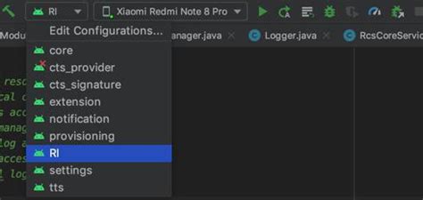 未解决Android项目rcsjta中如何才能运行到rcs的core的service 在路上