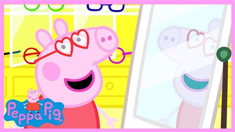 بيبا بيغ يحاول ارتداء النظارات الجديدة بيبا بيج حلقات كاملة كارتون