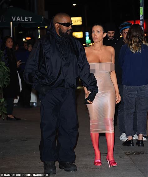 Kanye Wests Wife Bianca Censori Goes Without Any Underwear In Shocking