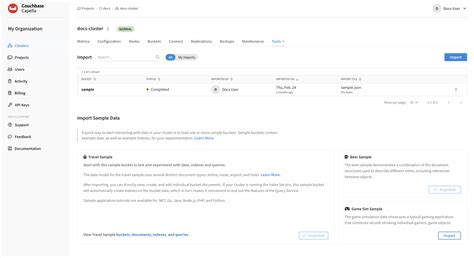 import data couchbase docs