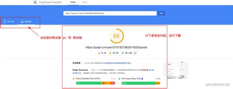 web性能分析工具 pagespeed insights 和 lighthouse 使用教程内网的lighthouse工 掘金