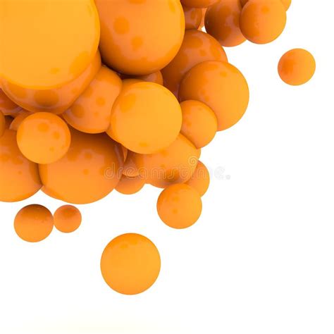 3d Abstract Spheres Stock Illustration Illustration Of Display 37045573