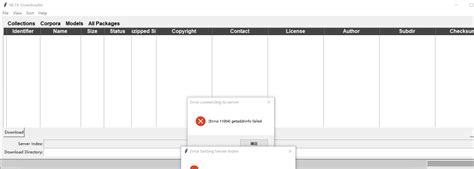 problem installing nltk data package [errno 11004] getaddrinfo failed