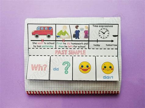 Интерактивные тетради Past Simple для детей