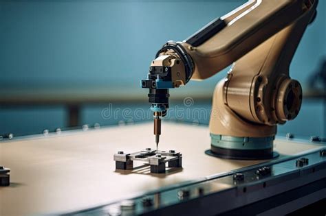 custom robotic arm with tools for precision tasks such as threading a