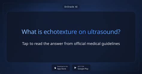 What Is Echotexture On Ultrasound