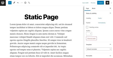 How To Create A Static Page In WordPress Simply Static