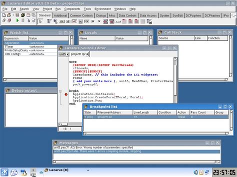 Screenshots Lazarus Wiki