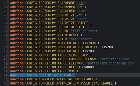 Kconfig Crie o arquivo de configuração para o ESP32 IDF Embarcados