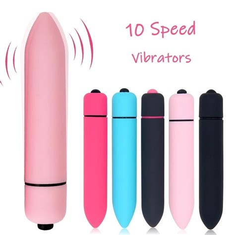 10 Speed Bullet Vibrator Dildo Vibrators Av Stick G Spot Clitoris Sti