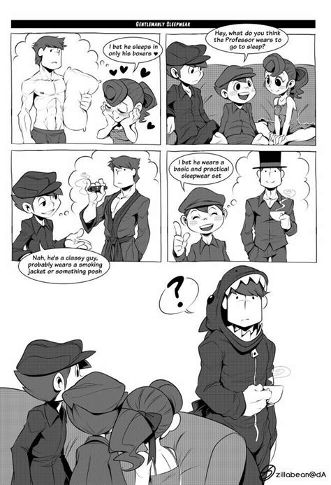 Pin De Spaghetto En Professor Layton Profesor Layton Personajes De Videojuegos Profesor