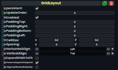 Component GridLayout Resonite Wiki