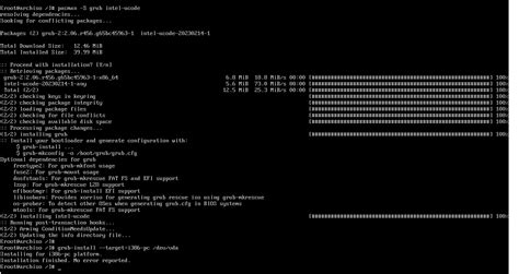 arch linux btrfs with hibernation in a swapfile