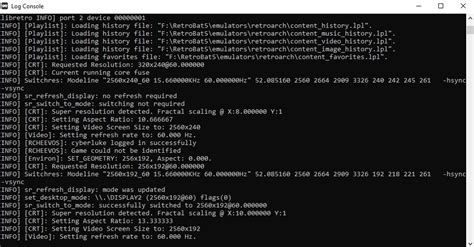 Support Native Resolution Output Issue Libretro Fuse Libretro GitHub