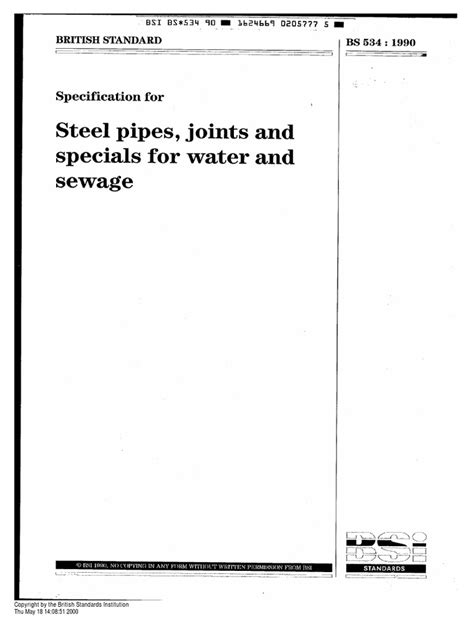 BS 534-1990 | PDF
