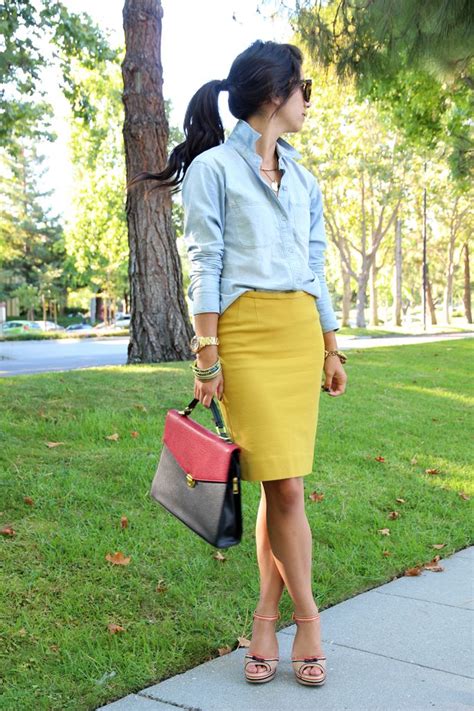 Юбка по колено карандаш с чем носить 81 фото