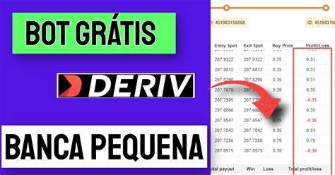Bot Deriv EstratÉgia Somente Par