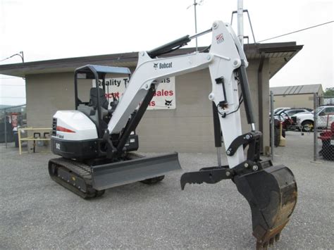 Bobcat E Mini Excavator Hours Speed Laser Grading System Hp For Sale From United