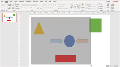 PowerPoint Tip Quickly Select Multiple Shapes Knowledge Market