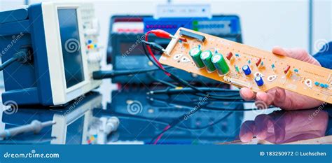 Debugging Electronics Device Pcb Witch Microcontroller In Electronics