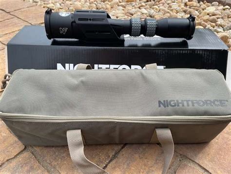 Nightforce Cfs 6 36x50mm F1 Spotting Scope With Acessory Cage Kit C696 Demo Hammer Rifles