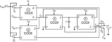 The Proposed Circuit Of The Peak Detector Download Scientific Diagram