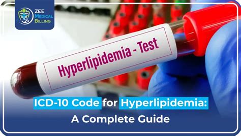 Icd 10 Code For Hyperlipidemia A Complete Guide