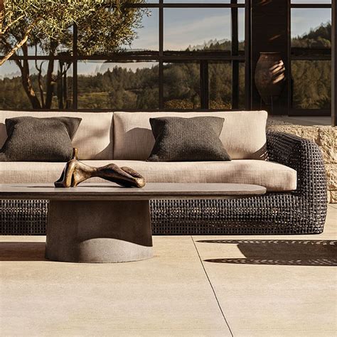 Atunus Modern Rattan Garden Outdoor Furniture Sofa Set All Weather