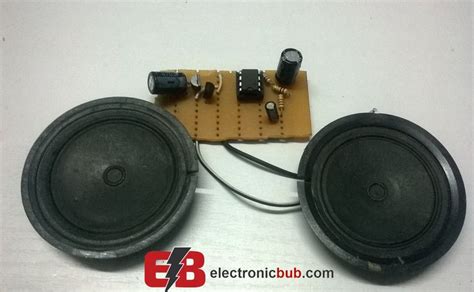 Simple Lm741 Amplifier Circuit