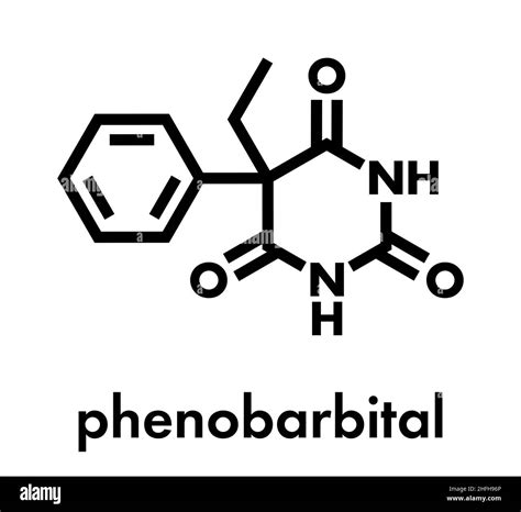 Phenobarbital Barbiturate Anticonvulsant Epilepsy Drug Chemical