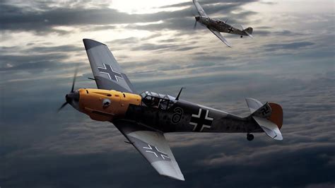 ♠️flying Ace War Thunder Simulator Mode Bf109 E3 Gameplay No