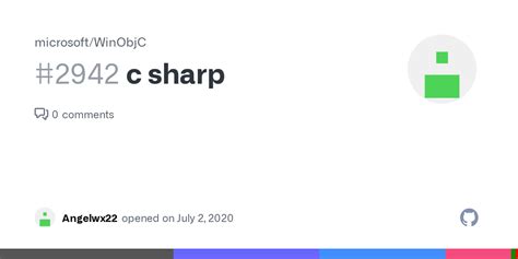 C Sharp · Issue 2942 · Microsoftwinobjc · Github