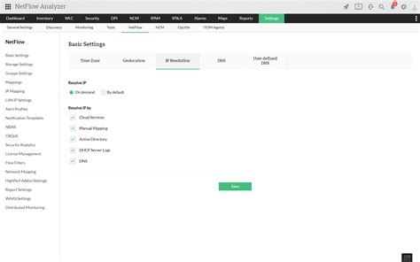 Setup Ip Resolution