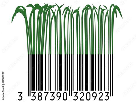 Code Barre Bio Stock Illustration Adobe Stock