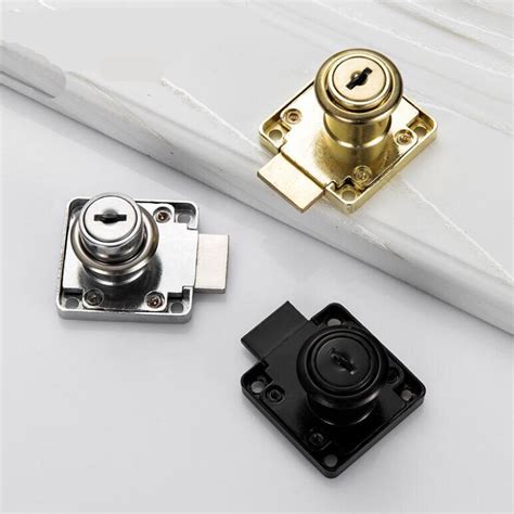 2 Sizes 3 Colors Office Drawer Lock Letterbox Lock Grandado