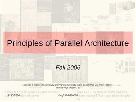 Ppt Principles Of Parallel Architecture Dokumentips