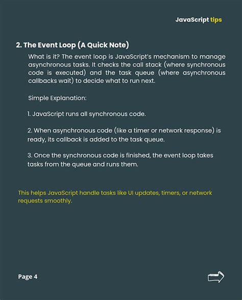 🌟 understanding asynchronous javascript master the art of non blocking