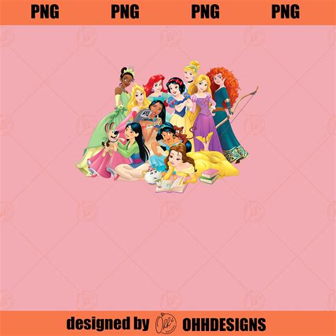 Disney Princess Group Photo PNG Download Inspire Uplift