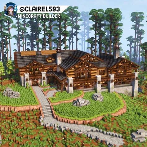 Minecraft Hillside House Ideas