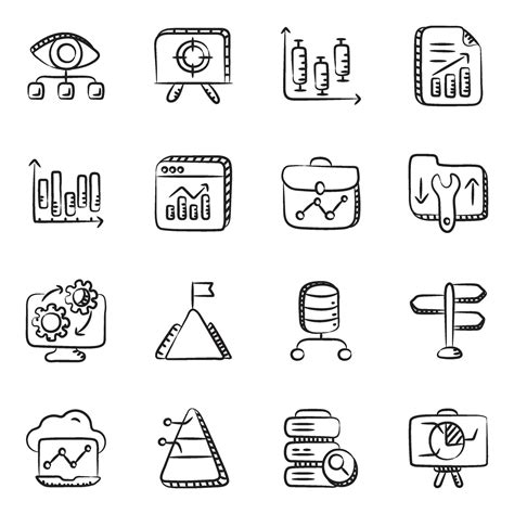 Modern Data Analytics Elements 2230103 Vector Art At Vecteezy