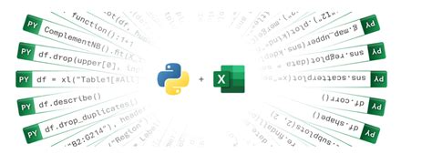 Python In Excel Combining The Electricity Of Python And The Ability Of