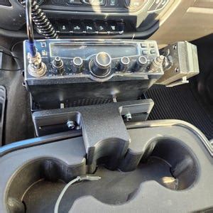 Adjustable Cup Holder Radio Mount Clamping Mount Works With Cb Ham